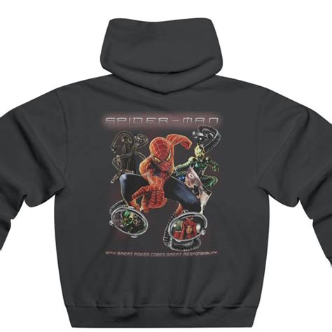 Spiderman Y2k Hoodie Etsy