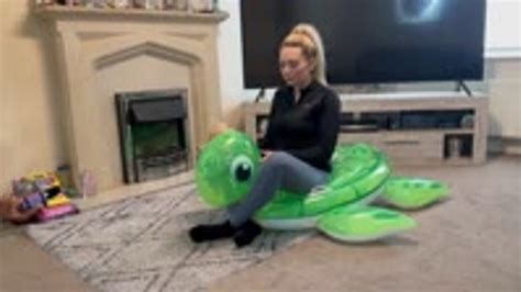 Turtle Ride Inflatable Fetish Girl Clips4sale