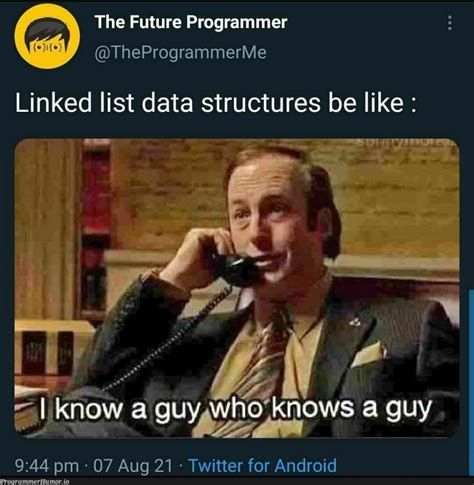 And He Knows A Guy Too ProgrammerHumor Io