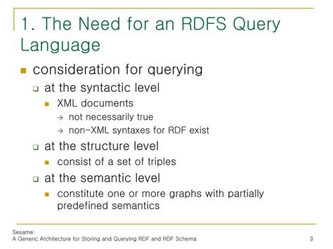 Ppt Sesame A Generic Architecture For Storing And Querying Rdf And Rdf Schema Powerpoint