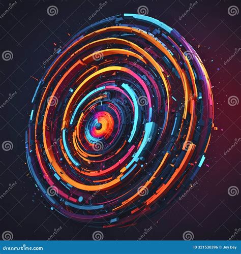 planet earth in jigsaw pattern binary code and pieces of puzzle stock