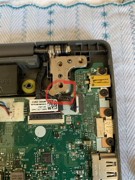 computer suddenly turned off and it seems like a cable is burned out