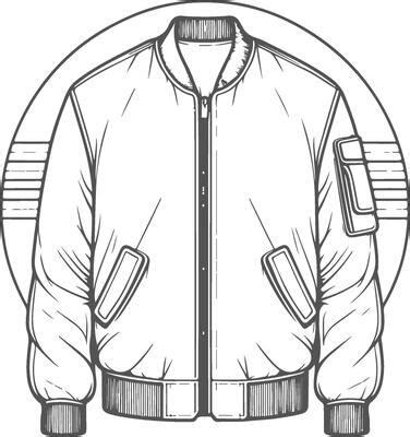 Bomber Jacket Mockup Vector Art Icons And Graphics For Free Download