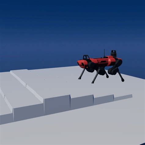 Raisim Simulation Set Up For Evaluation Of Blind And Perceptive