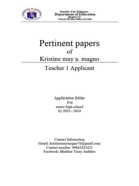 Pertinent Papers Pdf