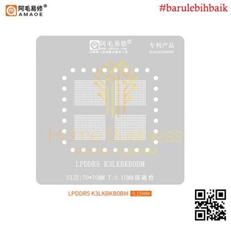 Jual Amao Cetakan Stencil Plat Khusus Memory Lpddr5 Ddr5 Ddr 5