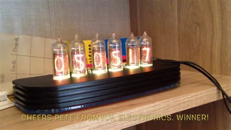 Building A Nixie Clock Kit From PV Electronics YouTube