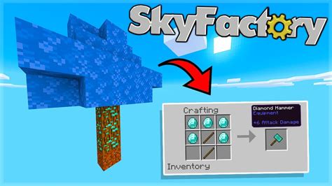 This Is The Best Modpack For Minecraft Pe Skyfactory 3 Bedrock Edition