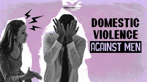Domestic Violence Against Men Domestic Violence Against Men Doubles In