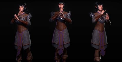 rig3d and texture 3d character blend shape character design uv map