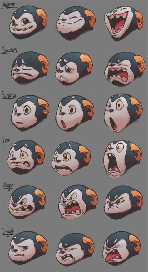 Deadpan Expression Drawing