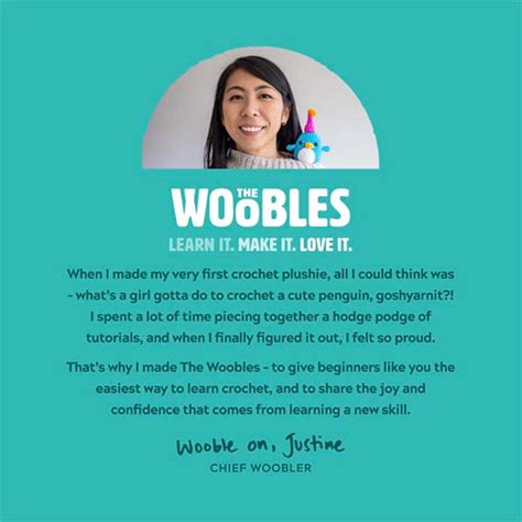 The Woobles Beginner Crochet Kit Dino The Dinosaur The Woolery