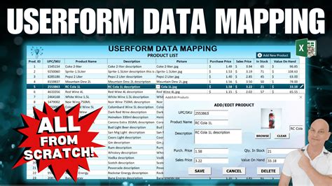 Download Your Free Userform Data Mapping Workbook Now Excel For