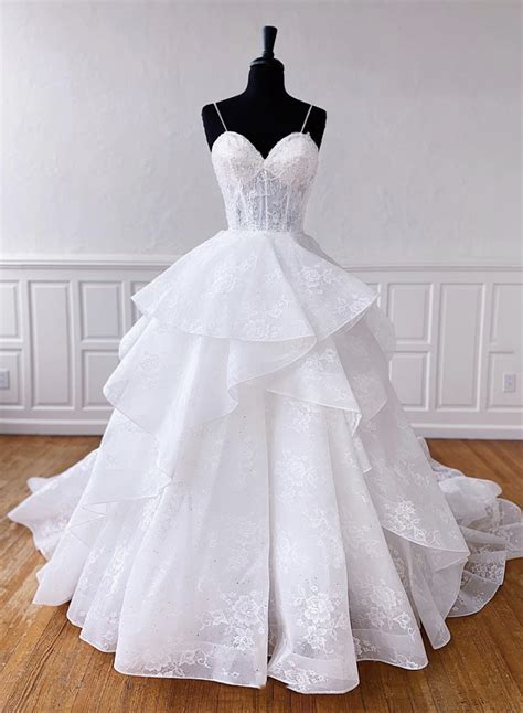 White Lace Long Prom Dress Lace Evening Dress On Luulla