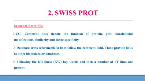 Biological Databasespptx Databases Computer Software And Applications