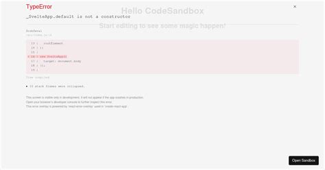 Svelte Injector Examples Codesandbox