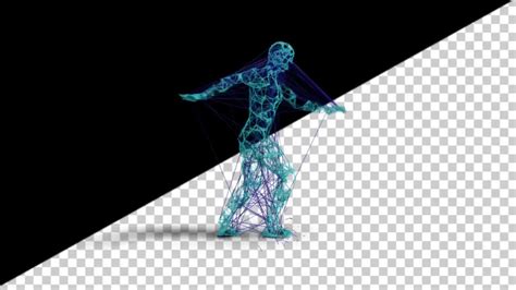 Plexus And Joined Lines Man Stock Motion Graphics Motion Array