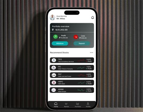 Mani Kandan On Linkedin Hi All I Have Done Ux Ui Design Related To The Stock Invesment App To