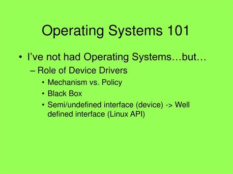 PPT Linux Device Driver Development PowerPoint Presentation Free Download ID