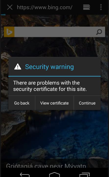 Android Fiddlercore Certificate Bypass Stack Overflow
