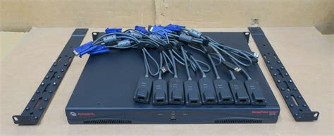 avocent 16 port mergepoint unity mpu2016 usb digital kvm ip switch 8x