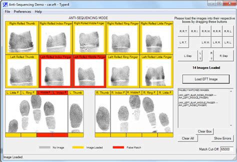 Software biométrico SequenceCheck