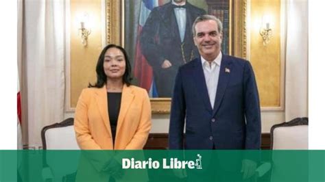 Luis Abinader Receives Laura Jiménez At The National Palace Archyde