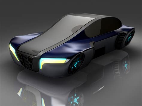 3d futuristic hover