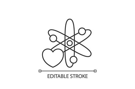 Interest In Science Linear Icon Motivation App Icon Science