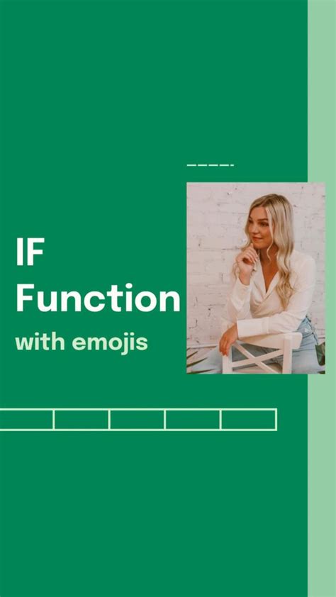 if with emojis excel microsoft excel tutorial excel shortcuts
