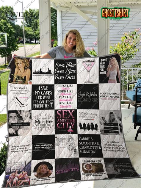 Sex And The City T Shirt Quilt