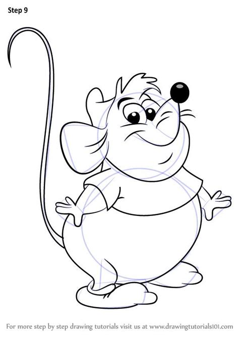 Jaq Gus Cinderella Coloring Page Coloring Pages