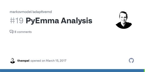 Pyemma Analysis Issue Markovmodel Adaptivemd Github
