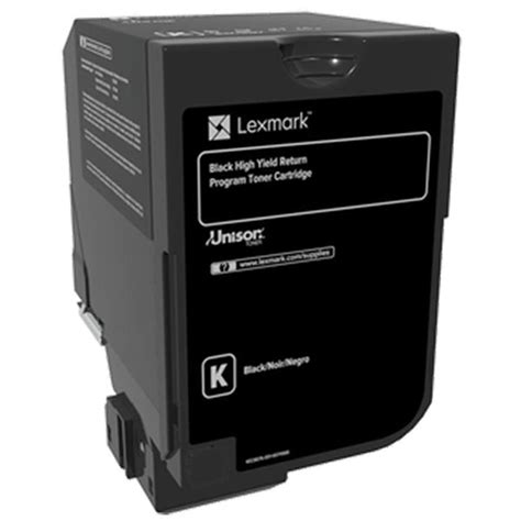 Lexmark High Yield Black Return Program Toner Cartridge For Us