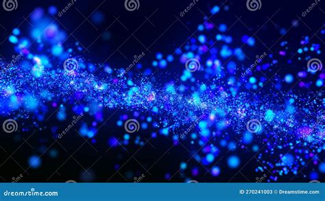Abstract Digital Wave Of Particles Futuristic Point Wave Technology Background 3d Rendering