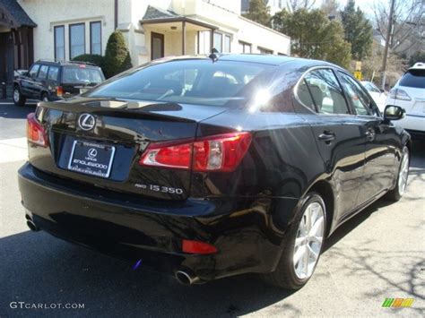 2012 Obsidian Black Lexus Is 350 Awd 91704263 Photo 4 Car Color Galleries