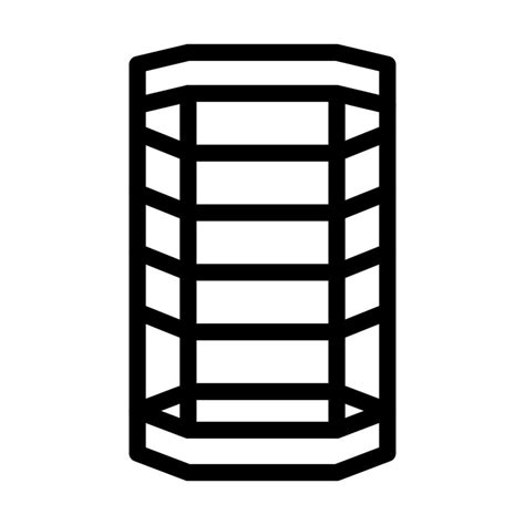 Curved Glass Display Cases Icon Design 20121756 Vector Art At Vecteezy