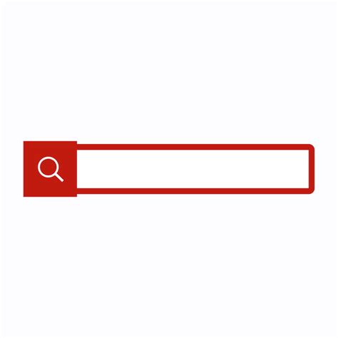Premium Vector Search Bar Icon Vector Illustration