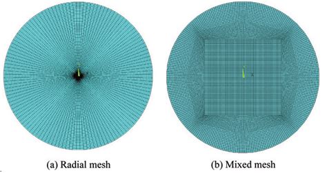 Mesh Type Of Circular Sections Eng Tips
