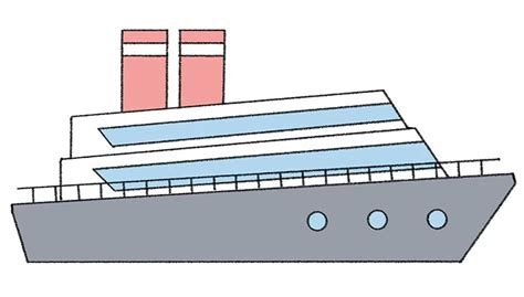آموزش مرحله به مرحله نقاشی کشتی حرفه ای برای کودکان