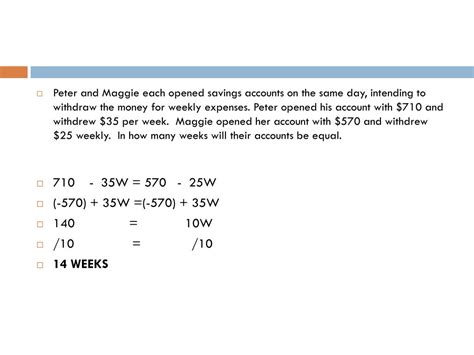 PPT Solving Word Problems With Variables On Both Sides PowerPoint Presentation ID 2517695