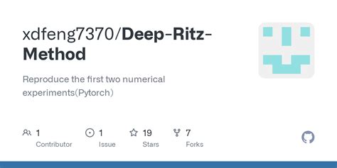 Github Xdfeng7370deep Ritz Method Reproduce The First Two Numerical