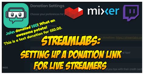 How To Set Up Streamlabs Donations On Twitch Erally