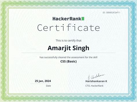Amarjit Singh On Linkedin Css3 Frontenddeveloper Webdevelopment Certificationachievement