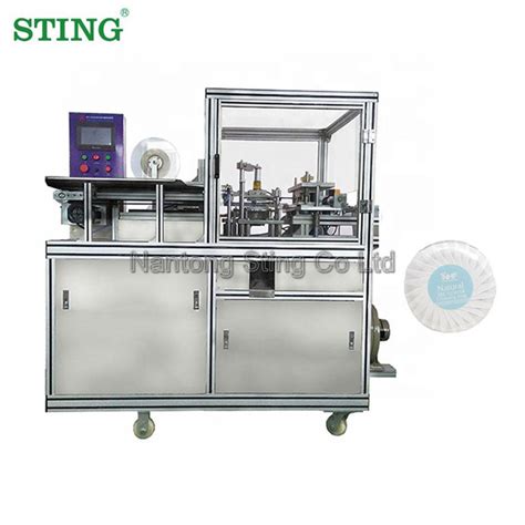 Small Round Soap Pleat Wrapping Packing Machine Soap Pleat Wrapping