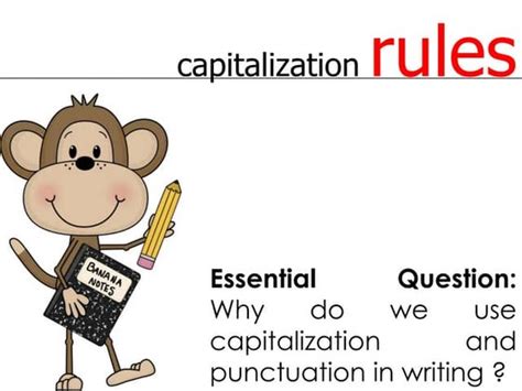 Capitalization And Punctuation Pptx