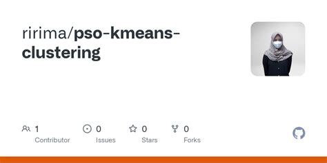 github ririma pso kmeans clustering