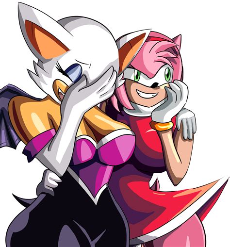 Sonic X Amy And Rouge