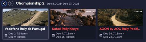 mudspike wrc december 2023 championship [complete] page 2 racing