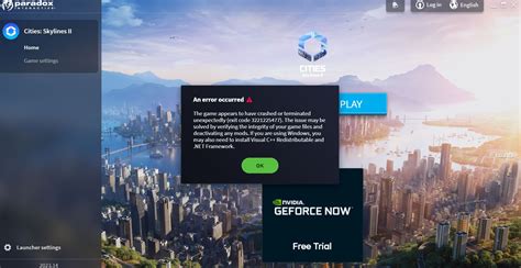 Regression After Patch Crash Exit Code 3221225477 Paradox